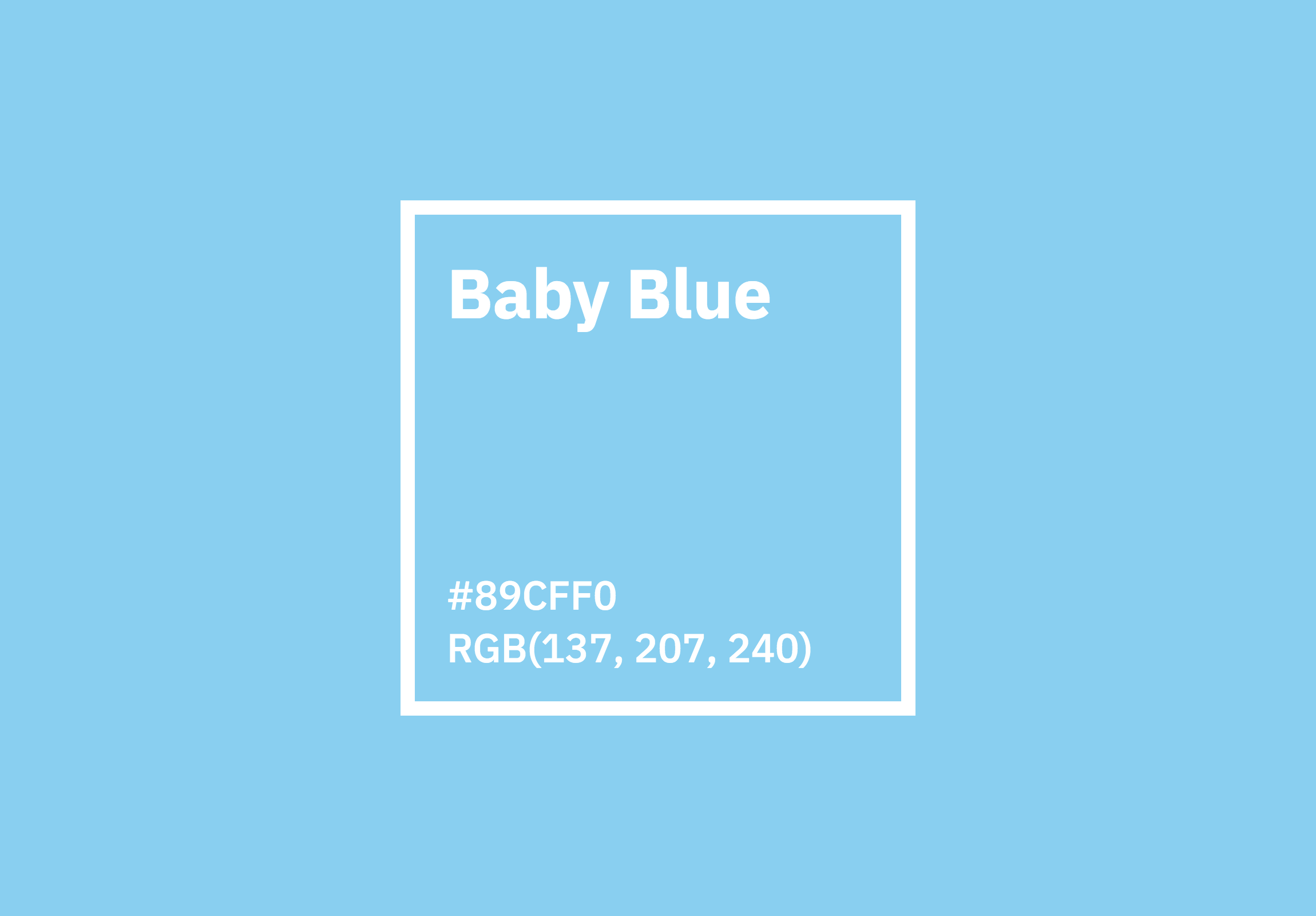 Baby Blue Color Hex RGB CMYK Pantone Color Codes U S Brand Colors