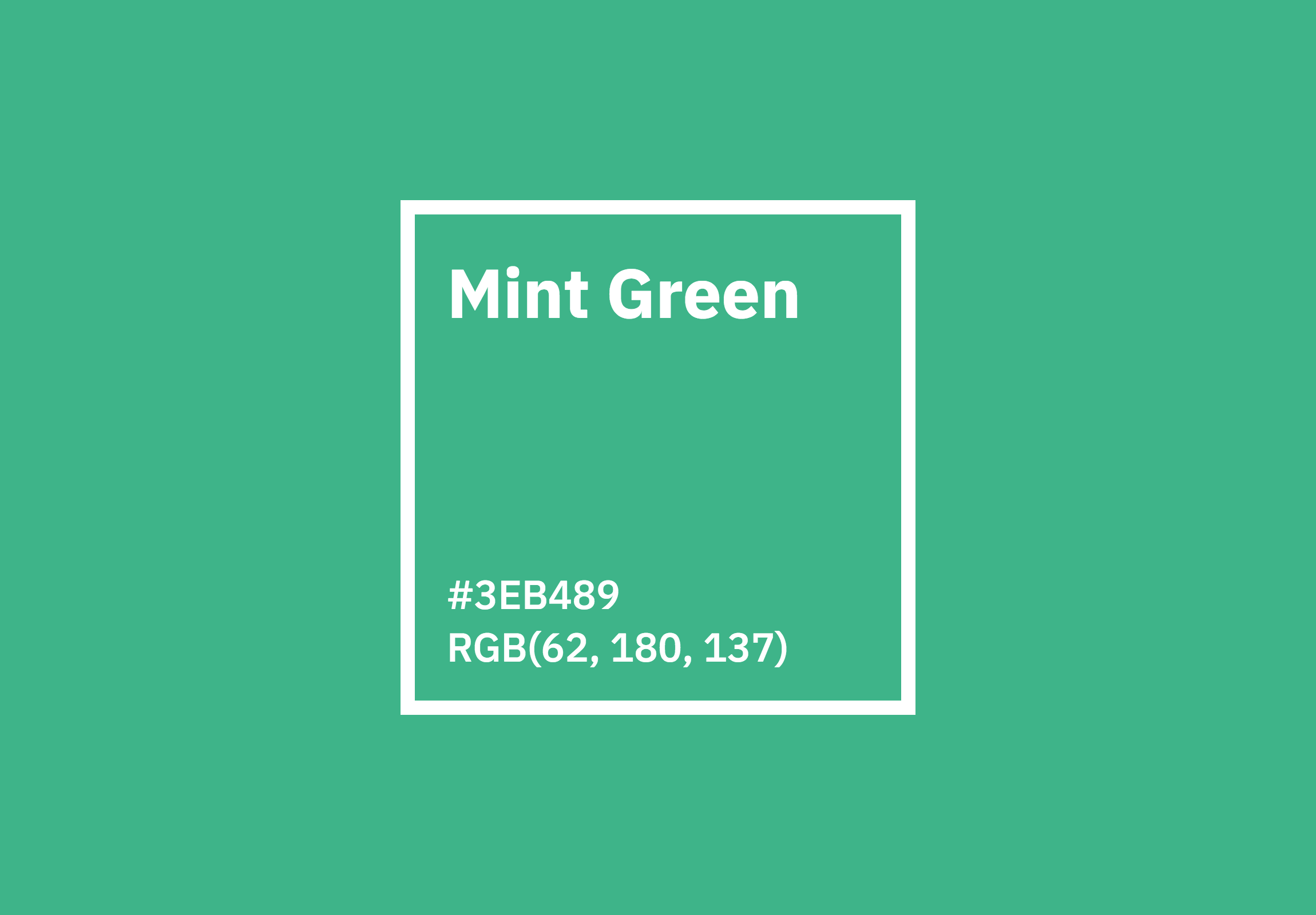 Mint Green Color Hex RGB CMYK Pantone Color Codes Brand 57 OFF